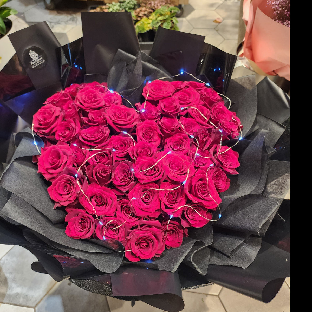 50 Red Rose Bouquet - Amazing love – Rose Espresso Florist